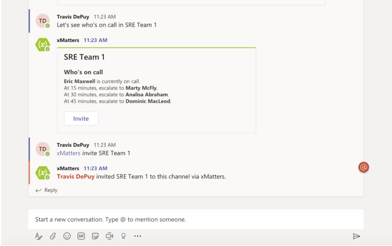 xMatters and Microsoft Teams | New ChatOps Steps - xMatters