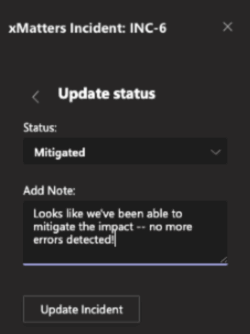 xMatters and Microsoft Teams | New ChatOps Steps - xMatters